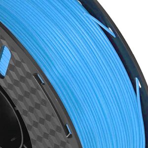 3D Printer Roll Filament, High Accuracy Consumables 1kg Spool 1.75mm PLA Print Filament for Industrial Devices(Sky Blue)