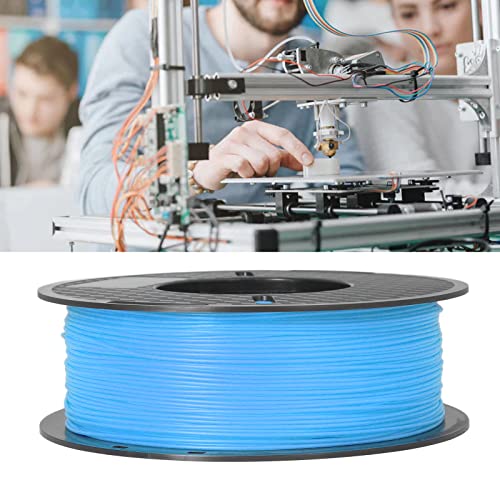 3D Printer Roll Filament, High Accuracy Consumables 1kg Spool 1.75mm PLA Print Filament for Industrial Devices(Sky Blue)