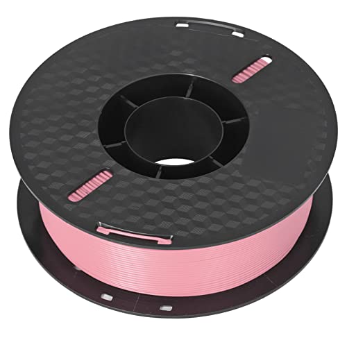 3D Printer Consumable, 1kg PLA Filament Smokeless Anti Clogging for Printing(Pink)