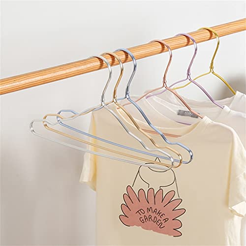 N/A 5pcs Aluminum Alloy Non-Slip Non-Slip Hanger Clothes Hanger Clothes Storage Rack Hanger ( Color : Gray , Size : 29*17.5cm )