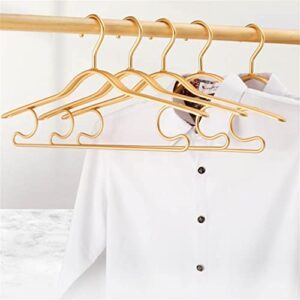 N/A 5-Pack Metal Hangers Aluminum Alloy Non-Slip Thickened Winter Coat Hangers Household Storage Hangers