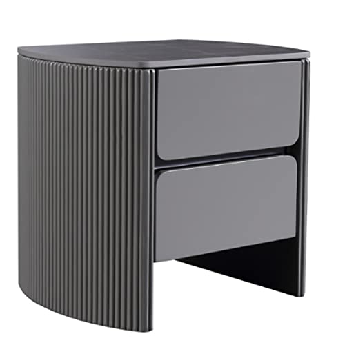 HIGOH Bedside Table Bedroom Furniture Bedside Cabinet Modern Simple Drawer Cabinet Style Bedside Cabinet Living Room Locker