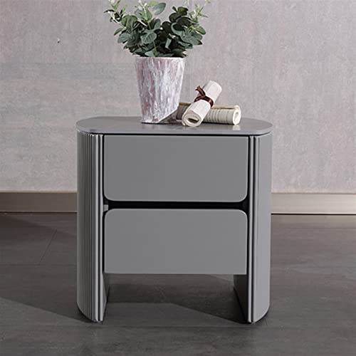 HIGOH Bedside Table Bedroom Furniture Bedside Cabinet Modern Simple Drawer Cabinet Style Bedside Cabinet Living Room Locker