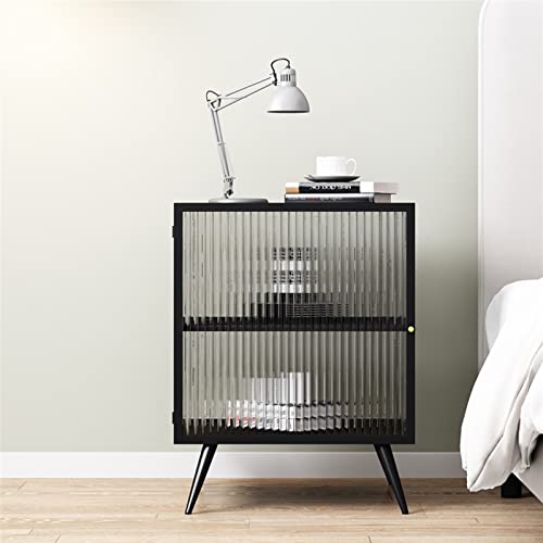 HIGOH Bedside Table Bedside Table Modern Simple Bedside Table Living Room Sofa Side Table Mobile Furniture (Size : Right)