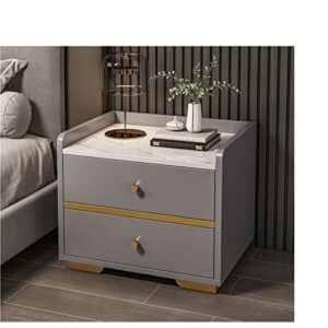 HIGOH Bedside Table Bedside Table Simple Simple Large Bedroom Bedside Cabinet Mini Small Storage Cabinet Desk with Storage Furniture