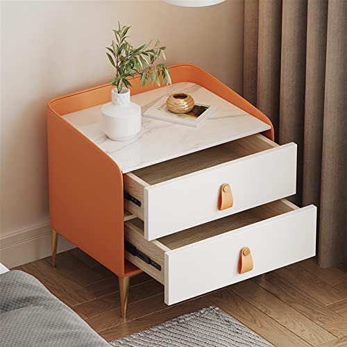 HIGOH Bedside Table Bedside Table in Bedroom Modern Study Bedside Desk in Bedroom