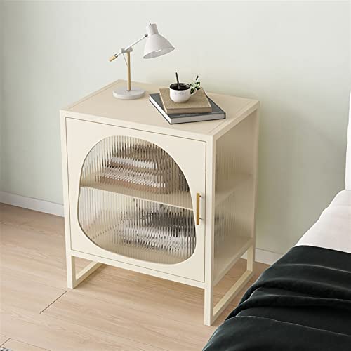 HIGOH Bedside Table Simple Bedside Table Modern Bedroom Small Bedside Table Economic Bedside Table