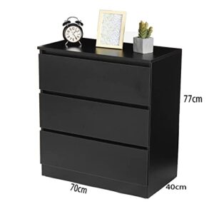 HIGOH Bedside Table Nightstand Wooden Bedside Cabinet Dressers End Tables for Bedroom Living Room Home