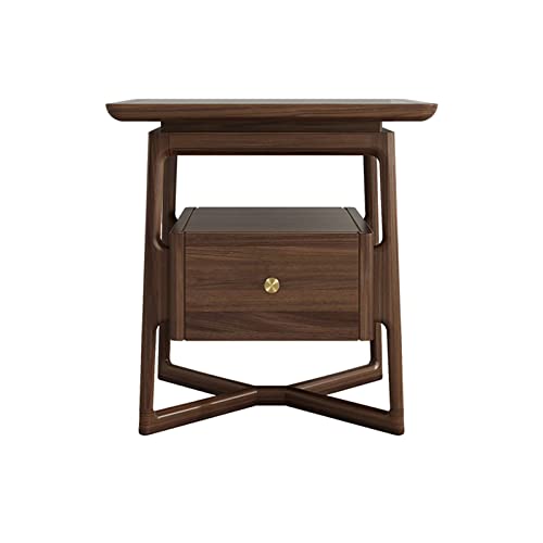 HIGOH Bedside Table Bedside Table, Living Room Drawer, Storage Table, Bedroom Furniture