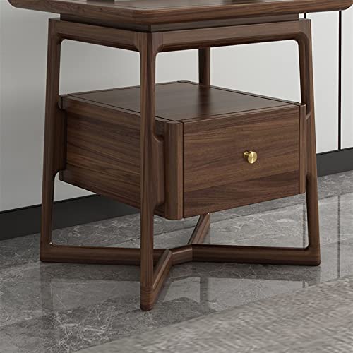 HIGOH Bedside Table Bedside Table, Living Room Drawer, Storage Table, Bedroom Furniture