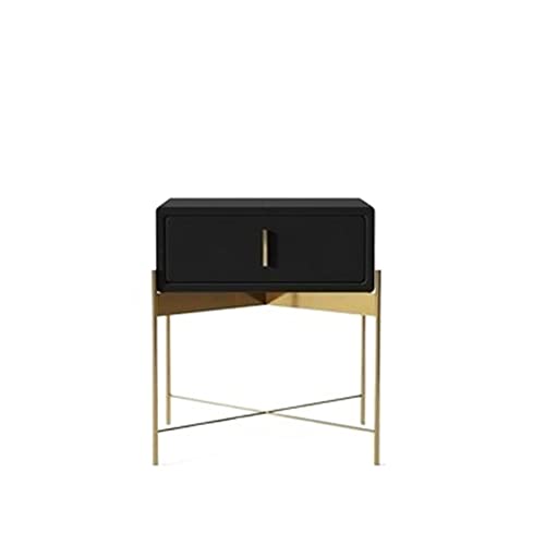 HIGOH Bedside Table Living Room, Bedroom, Cabinet, Bedside Cabinet, Simple and Modern Bedside Cabinet (Color : 2)