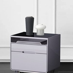 HIGOH Bedside Table Smart Home Side Bed Bedside Table Furniture Bedside Table Bedside Table with Drawers