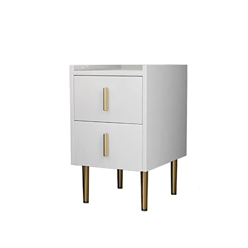 HIGOH Bedside Table Bedside Table Simple Modern Light Luxury Bedroom Mini Small Simple Ultra-Narrow Wind Free Installation