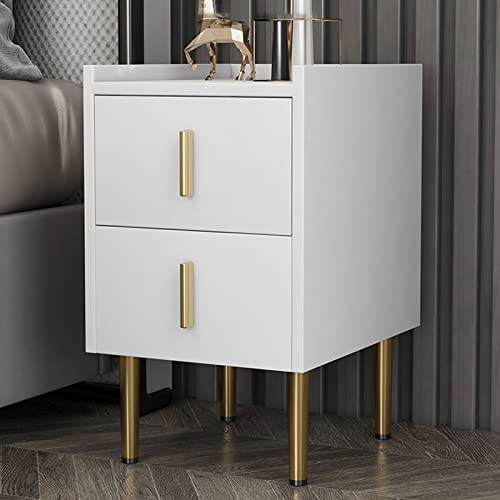 HIGOH Bedside Table Bedside Table Simple Modern Light Luxury Bedroom Mini Small Simple Ultra-Narrow Wind Free Installation