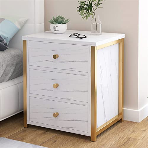 HIGOH Bedside Table Bedside Table Style Household Simple Bedside Table Bedroom Multi-Layer Shelf Small Living Room Multi-Function Cabinet