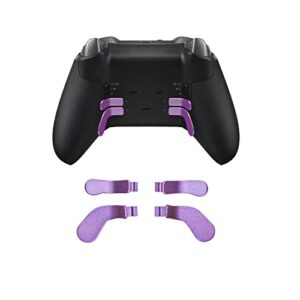 Elite Series 2 Thumbsticks, D-Pads, Paddles Trigger Buttons Replacement with Tools for Xbox One Elite Series 2 Controller Model1797 & Elite Series 2 Core (Purple)