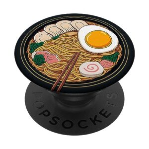 ramen japanese food anime style noodles asia popsockets standard popgrip