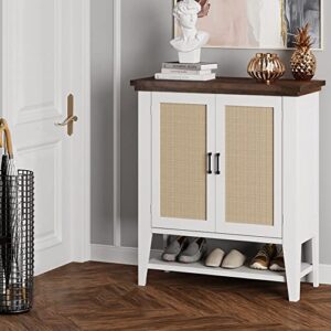 Amyove Buffet Storage Cabinet, White