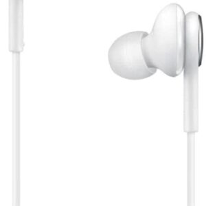 SAMSUNG AKG Earbuds Original USB Type C in-Ear Earbud Headphones with Remote & Mic for Galaxy S23 Ultra, A53 5G, S22, S21 FE, S20, Note 10, 10+, S10 Plus - Braided - Includes Velvet Pouch - White