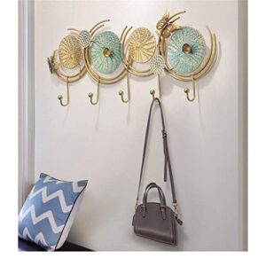 BBSJ Fashion Wrought Iron Hook Porch Wall Decoration Pendant Behind The Door Coat Hook American Personality Coat Hook