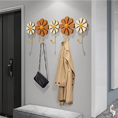 BBSJ Entrance Door Behind The Coat Hook Key Rack Porch Living Room Fashion Metal Decorative Hook