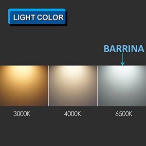 Barrina (Pack of 22) LED T5 8FT 5000lm 6500K 10-Pack & 4FT 2200lm 6500K 12-Pack(Super Bright White) LED Shop Light, Ceiling and Under Cabinet Light, Corded Electric with Built-in ON/Off Switch