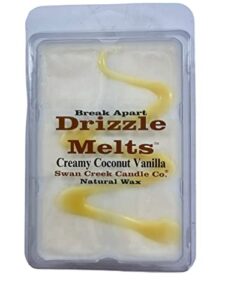 swan creek drizzle melt creamy coconut vanilla