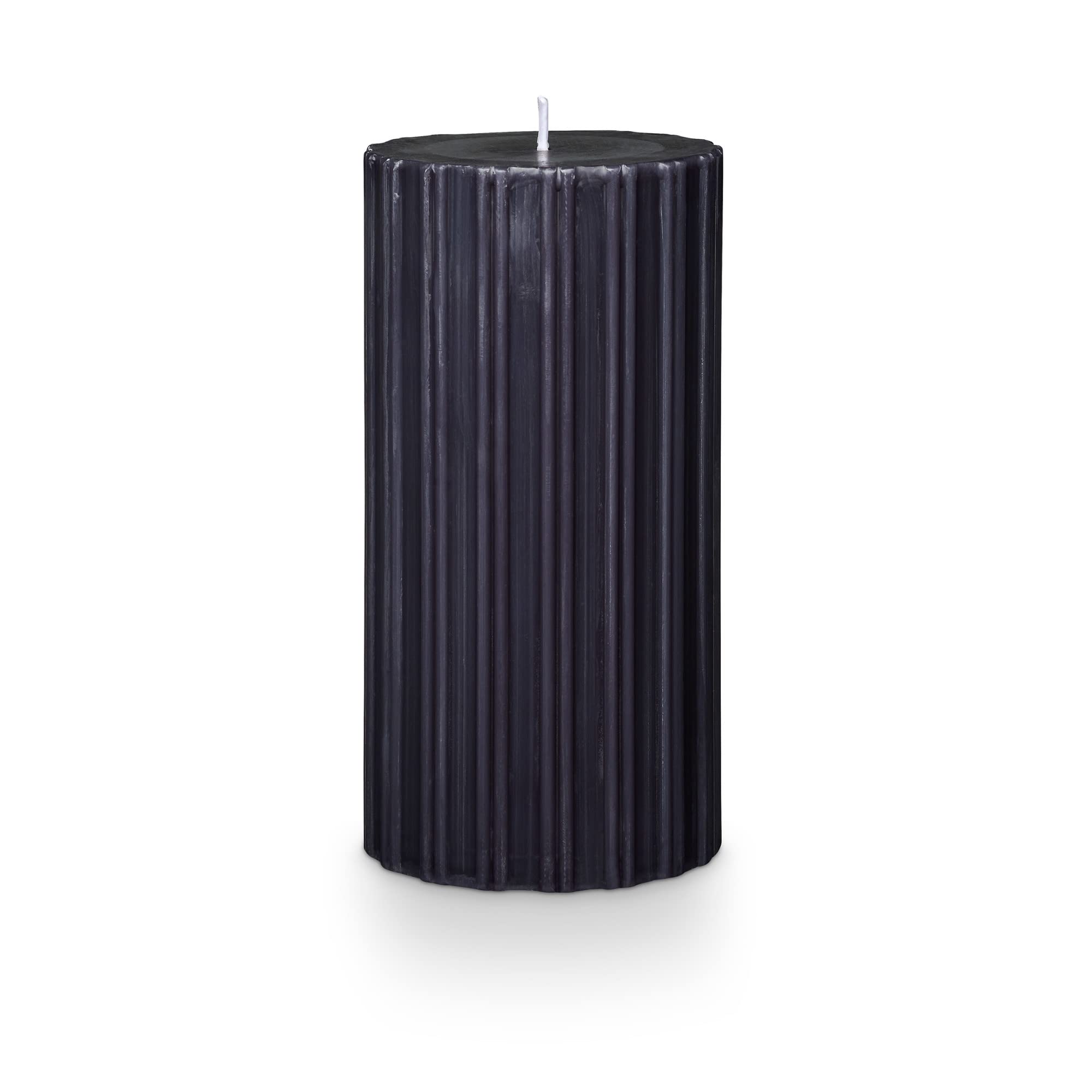 ILLUME Beautifully Done Medium Fragranced Pillar Candle, BlackBerry Absinthe