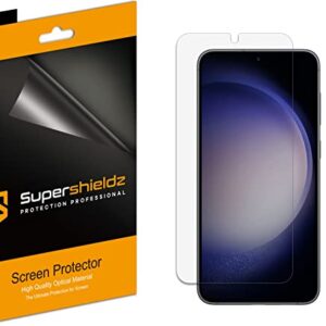 Supershieldz (3 Pack) Designed for Samsung (Galaxy S23 Plus 5G) Screen Protector, High Definition Clear Shield (PET)