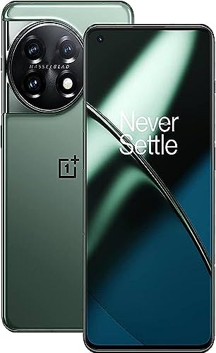 OnePlus 11 CPH2449 5G Dual 256GB 16GB RAM Factory Unlocked (GSM Only | No CDMA - not Compatible with Verizon/Sprint) - Green