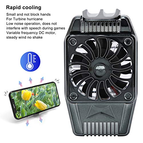 125 Cell Phone Cooler Mobile Phone Radiator Small and Portable USB Charging