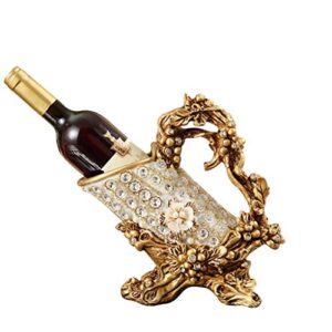 zyzmh wine rack retro furnishing ornament wine bottle rack living room decoration wedding gift