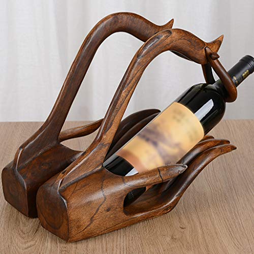 ZYZMH Swing Wine Rack Wine Rack Decoration Creative Display Rack Wine Bottle Rack Home European Wine Rack