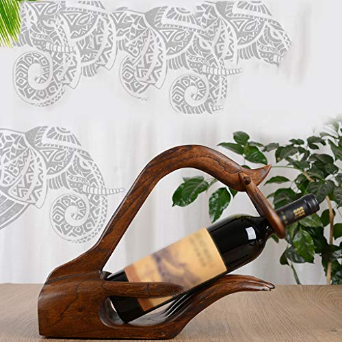 ZYZMH Swing Wine Rack Wine Rack Decoration Creative Display Rack Wine Bottle Rack Home European Wine Rack