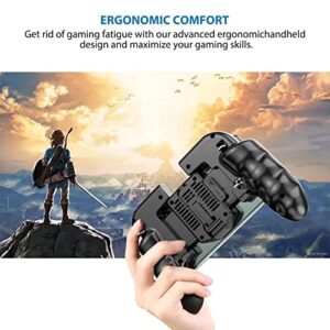 Six Finger Moible Controller Gamepad Free Fire L1 R1 Triggers PUGB Mobile Game Pad Grip Joystick For IPhone Android Phone