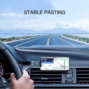 Xspeedonline Universal 4Pcs Strip Shape Magnetic Car Holder for All Phone Cellphone Support Air Vent GPS Dashboard and Wall Table Desk, Black