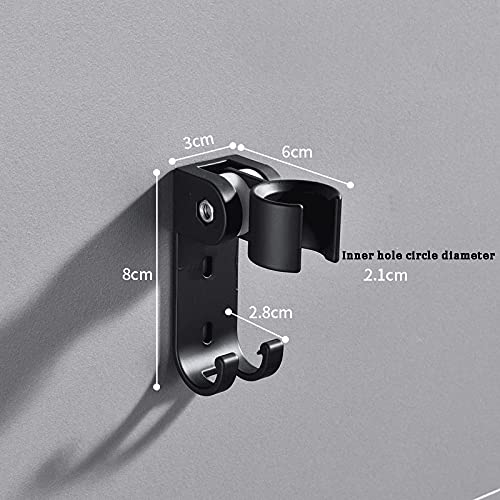 DEPILA Space Aluminum Shower Mounting Brackets Bathroom Fixture Faucet Replacement Parts Shower Stand Home Storage Shelf