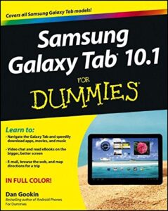 samsung galaxy tab 10.1 for dummies