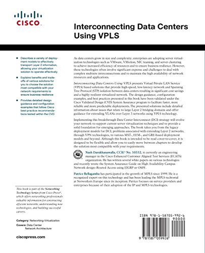 Interconnecting Data Centers Using VPLS (Ensure Business Continuance on Virtualized Networks by Implementing Layer 2 Connectivity Across Layer 3)