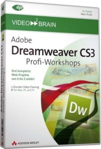 video2brain macromedia dreamweaver cs3 - profi-workshops