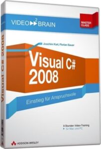 visual c# 2008 - videotraining (dvd-rom)