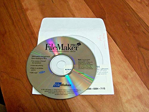 FileMaker Pro 4.1 for Mac