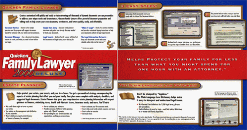 Quicken Family Lawyer 2000 Deluxe