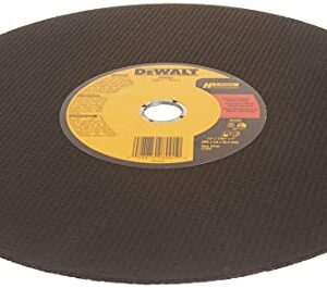 DEWALT 14" Chop Saw Blade, Metal Cut-Off Wheel (DW8001)