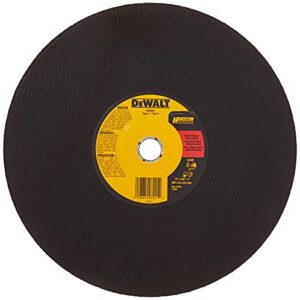 dewalt 14" chop saw blade, metal cut-off wheel (dw8001)