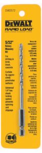 dewalt dw2572 5/32-inch rotary masonry bit