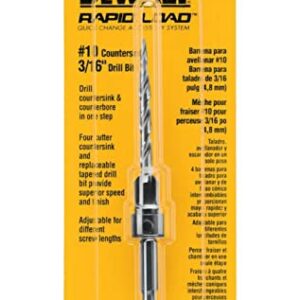 DEWALT DW2569 Style#10 Countersink with 3/16-Inch Drill Bit