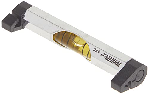 Johnson Level & Tool 555 Aluminum Line Level, 3", Silver, 1 Level