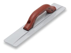 marshalltown 16 inch beveled end magnesium hand float, concrete, 20 inches, durasoft handle, cast magnesium blade, made in the usa, 145d