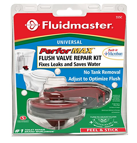 Fluidmaster 555CRP8 Universal PerforMAX 5 Minute Toilet Flush Valve Repair Kit 2 In.